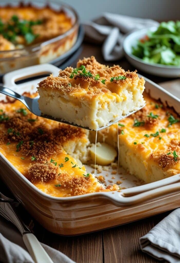 Classic Utah Funeral Potatoes Recipe — Cheesy Casserole Comfort Food ...