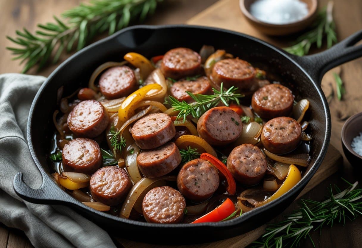 Venison Sausage Skillet—Rustic Wyoming Hunting Season Favorite Recipe ...
